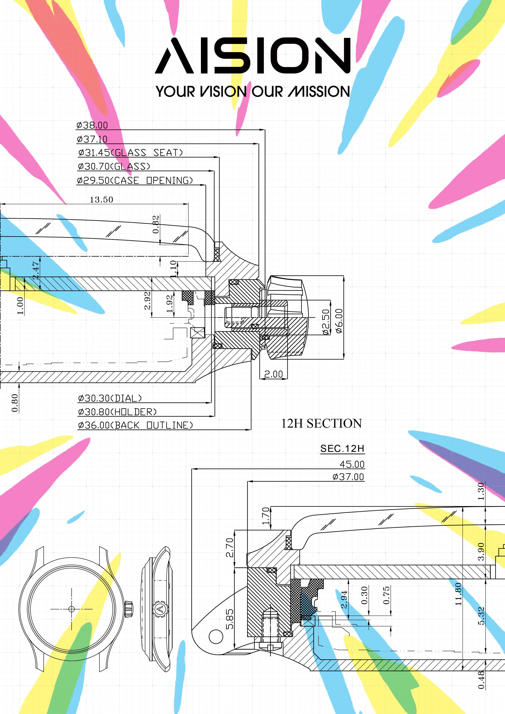 CMYK Watch - Version A